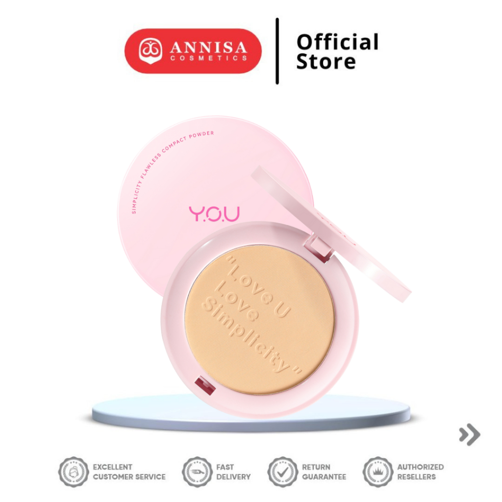 Jual YOU Simplicity Flawless Compact Powder | Shopee Indonesia