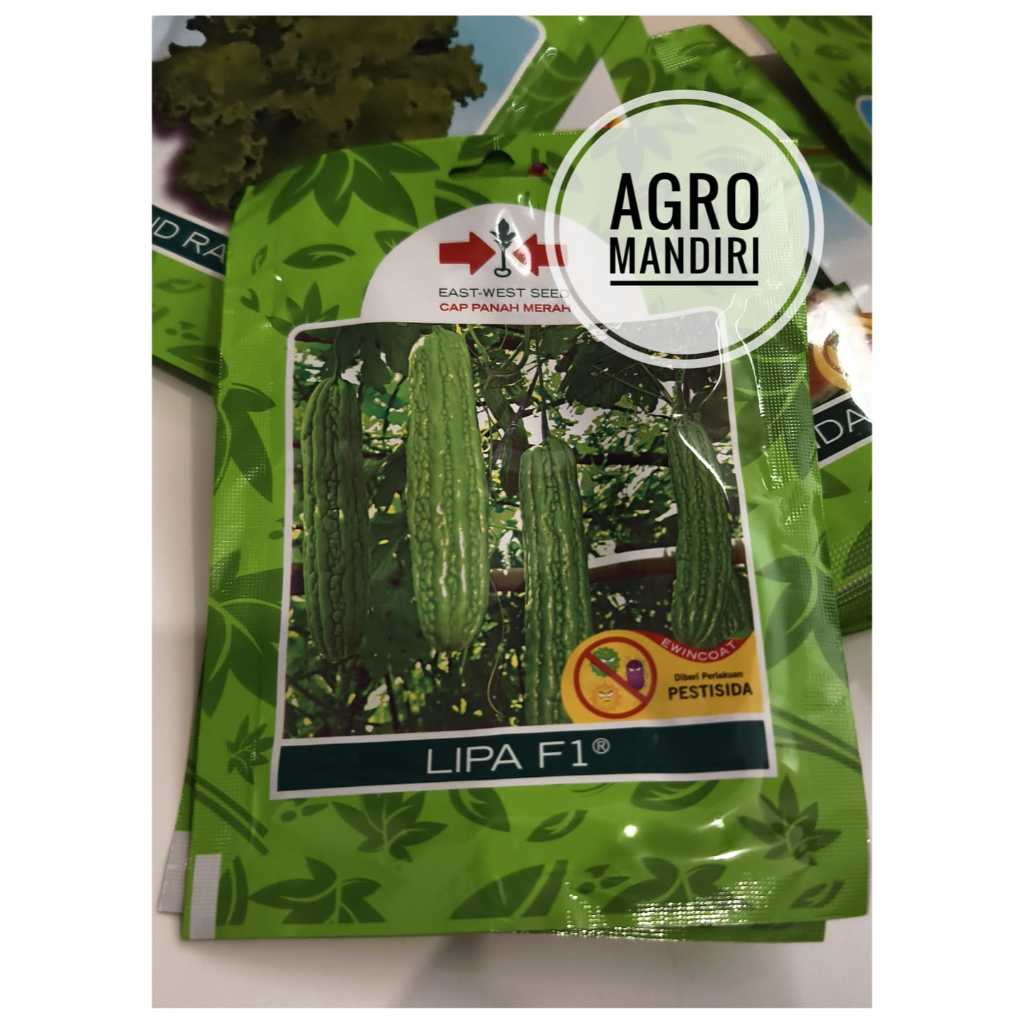 Jual Bibit Benih Pare / Paria Lipa F1 15 Butir Kemasan Small Pouch Asli ...