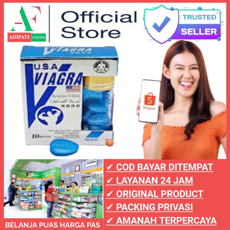 Jual Viagra-MMC USA asli Original obat import terjamin ampuh | Shopee ...