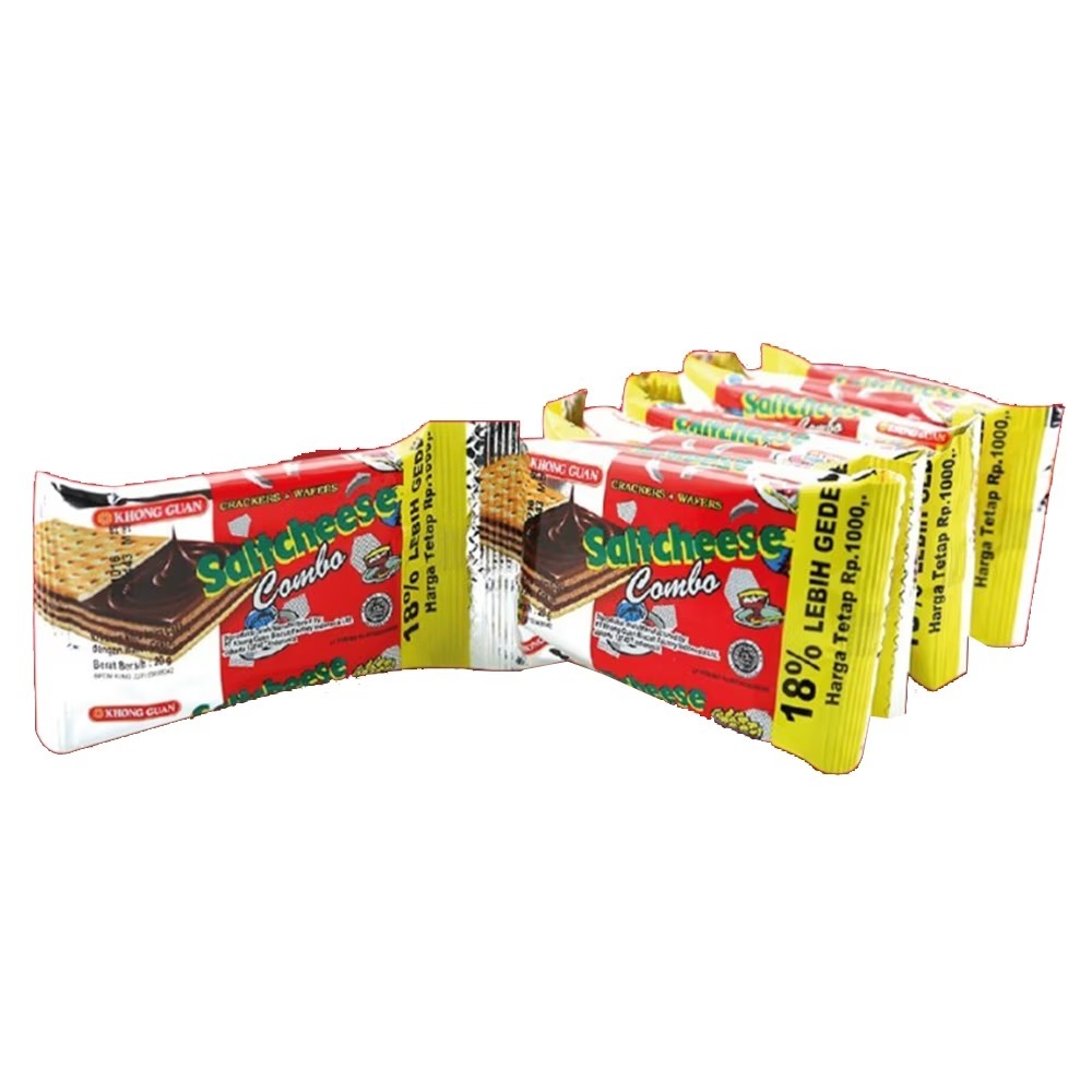 Jual Khong Guan Saltcheese COMBO CHOCOLATE 1 RCG ISI 10PCS | Shopee ...