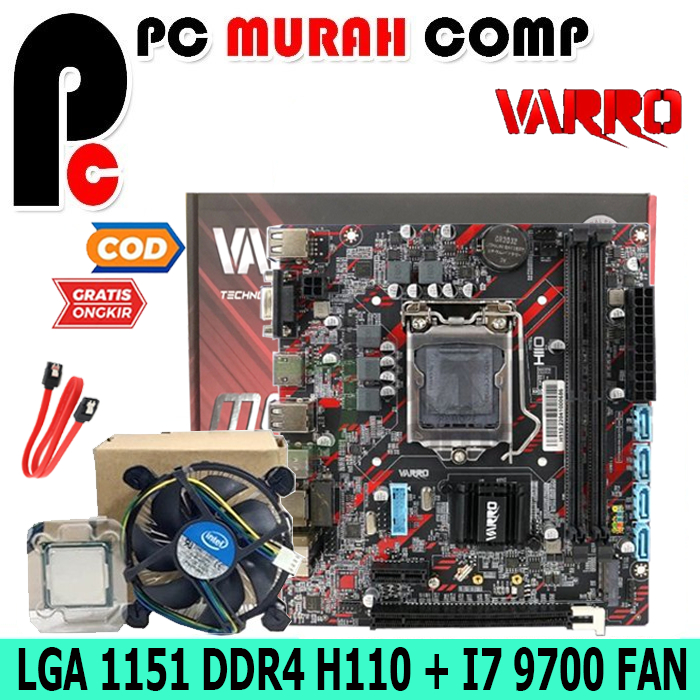 Jual Mobo Mainboard H110 Varro New Plus Processor Gen 9 Core I7 ...