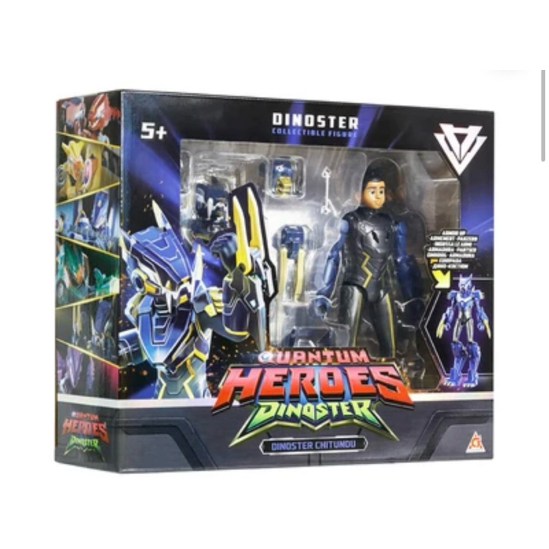 Jual Alpha Group Quantum Heroes Dinoster Armored Action Figure Chitundu ...