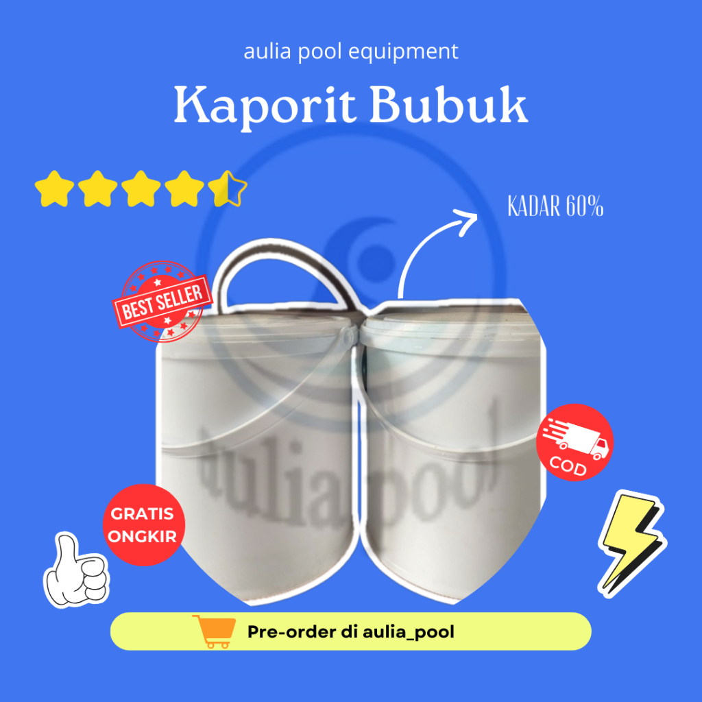 Jual Obat Kolam Renang (Caporit Lokal 60%) | Shopee Indonesia