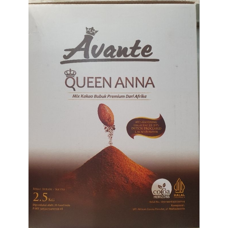 Jual Avante Bensdorp Queen Anna 22/24 Coklat Bubuk 2,5kg Kargo Instant ...