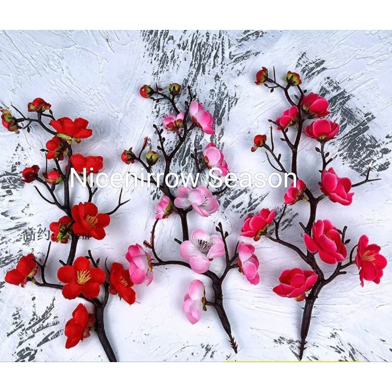 Jual Topper Bunga sakura Plum presik Cherry blossom Topper hiasan kue ...