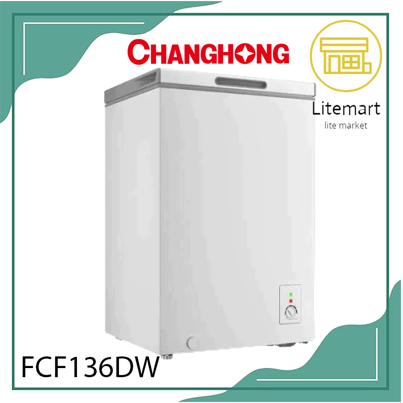 Jual CHANGHONG CHEST FREEZER 110L FCF136DW | Shopee Indonesia