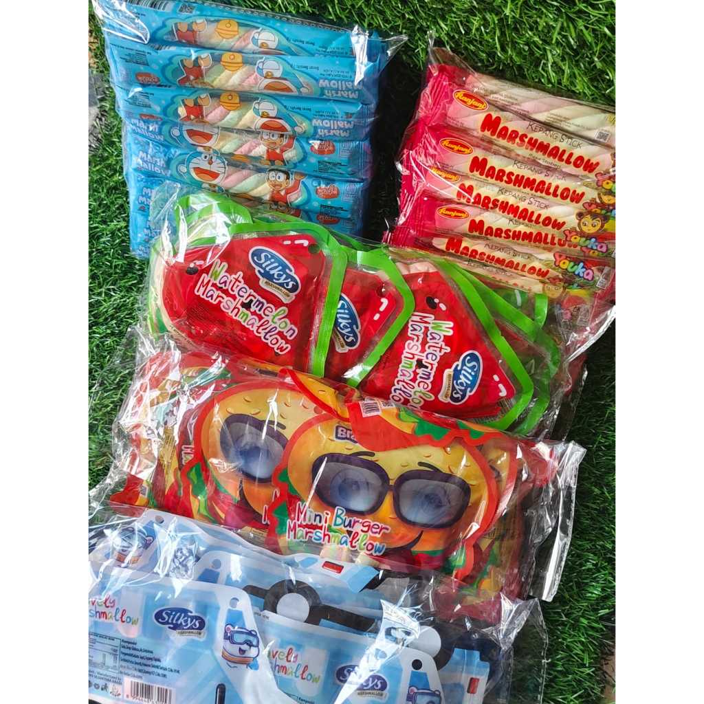Jual PAKET PERMEN MARSHMALLOW DAPAT 5 PACK | Shopee Indonesia