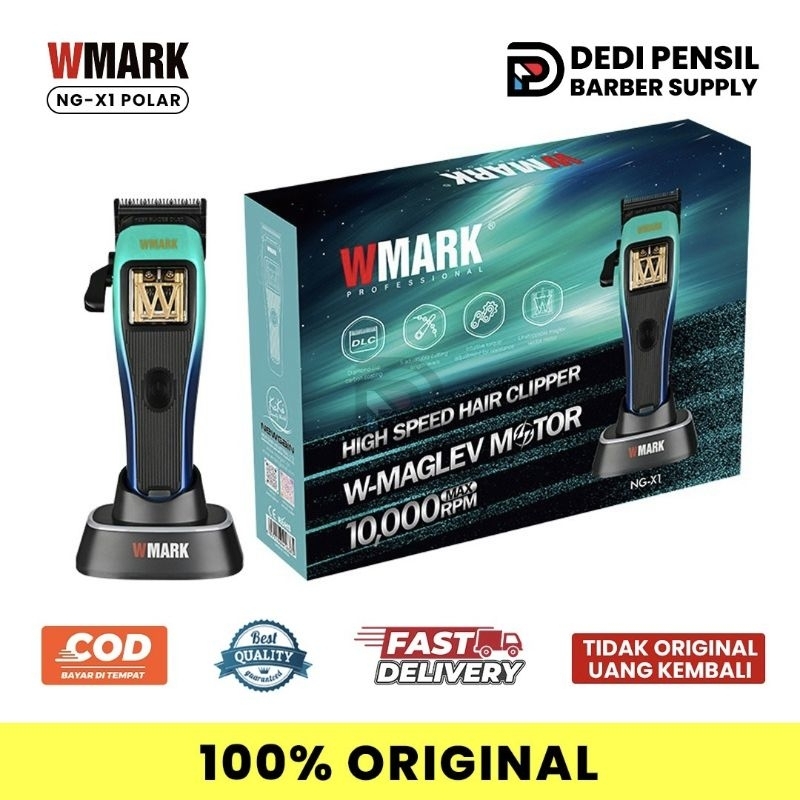 Jual WMARK NG-X1 POLAR SET 10000RPM MAGLEV MOTOR HAIR CLIPPER + EXTRA ...