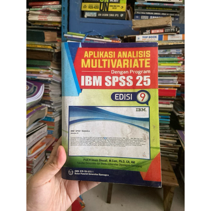 Jual Aplikasi analisis multivariate dengan program IBM SPSS 25 edisi 9 | Shopee Indonesia
