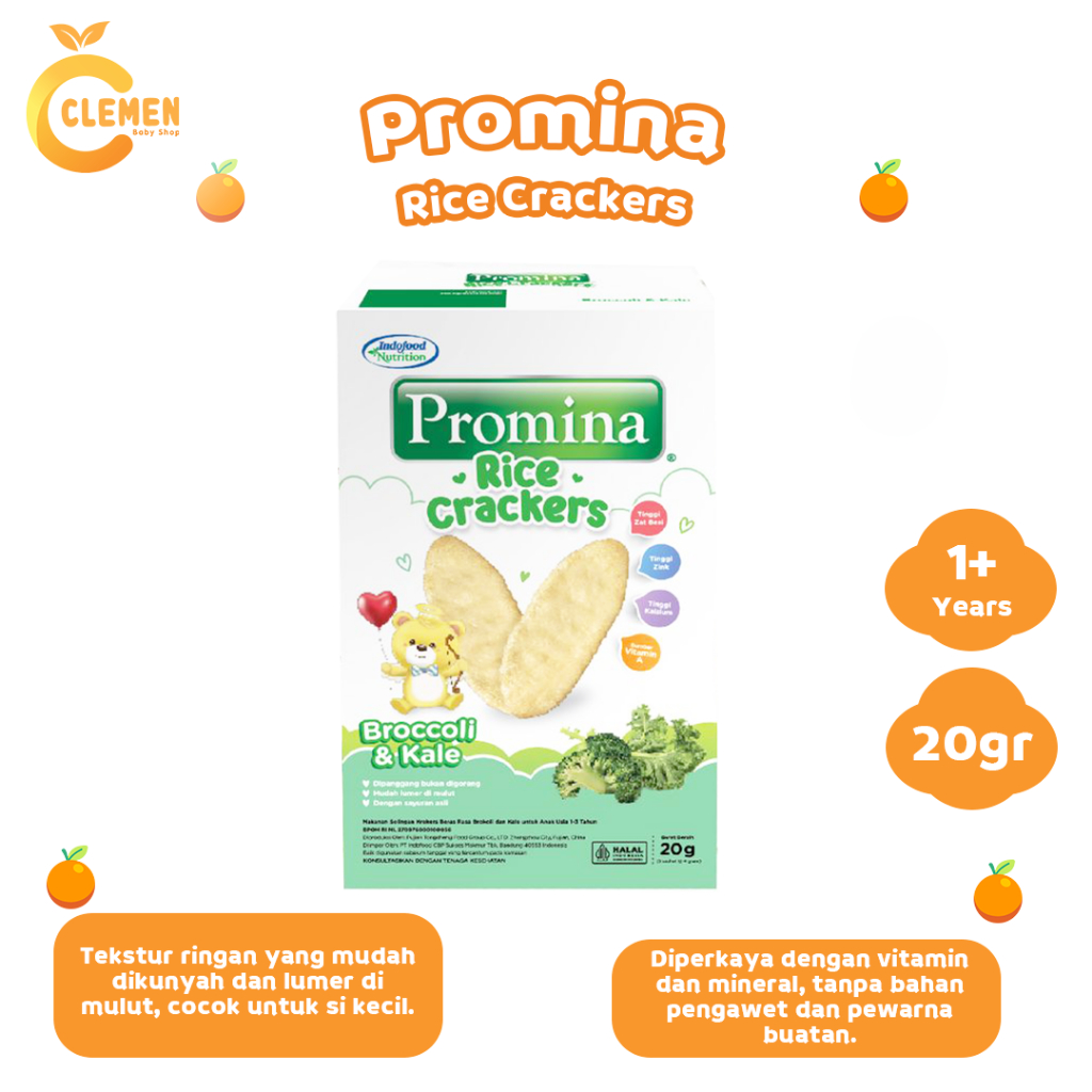 Jual Promina Rice Crackers 20gr (Snack Bayi) | Shopee Indonesia