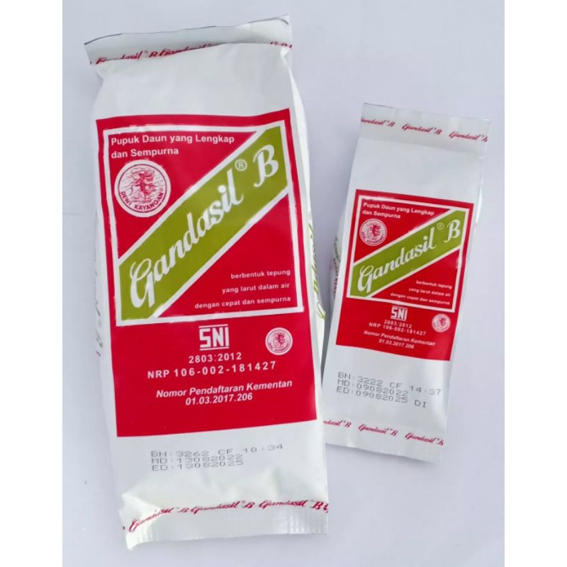 Jual Gandasil Buah 500gram pupuk buah dam bunga | Shopee Indonesia
