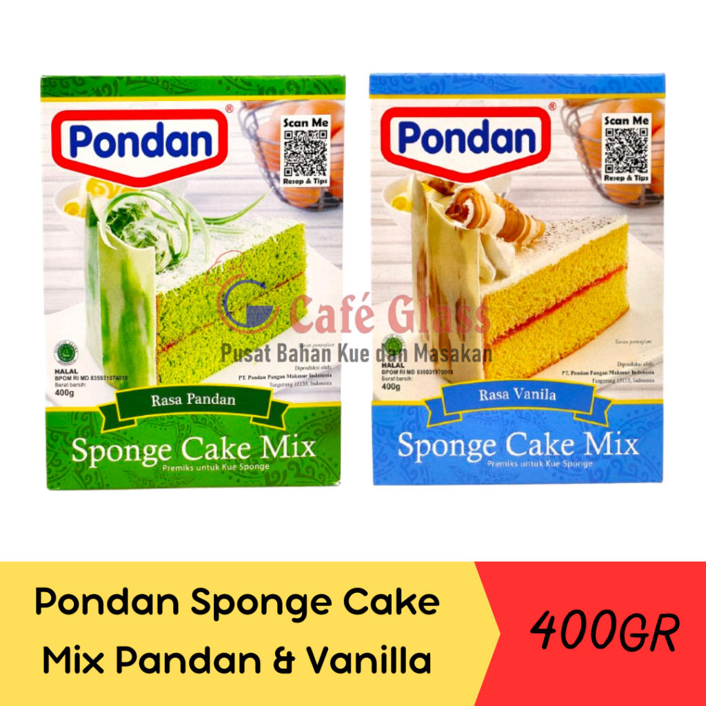 Jual Pondan Sponge Cake Mix 400Gr | Shopee Indonesia