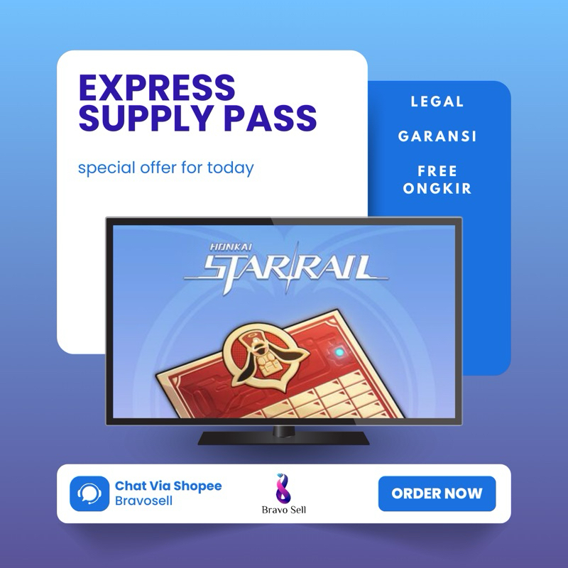 Jual Express Supply Pass | Honkai Star Rail | Shopee Indonesia
