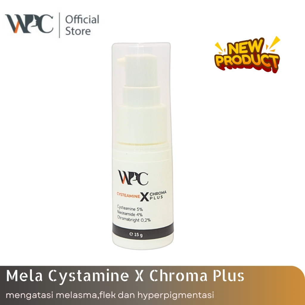 Jual Mela Cystamine X Chroma Plus - cream mengatasi melasma dan flek ...