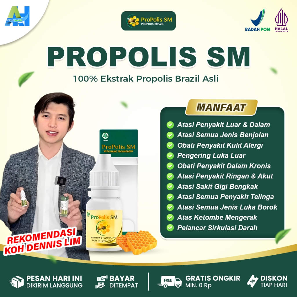 Jual Obat Tetes ProPolis SM Khasiat Perontok Kutil Kelamin, Kutil ...