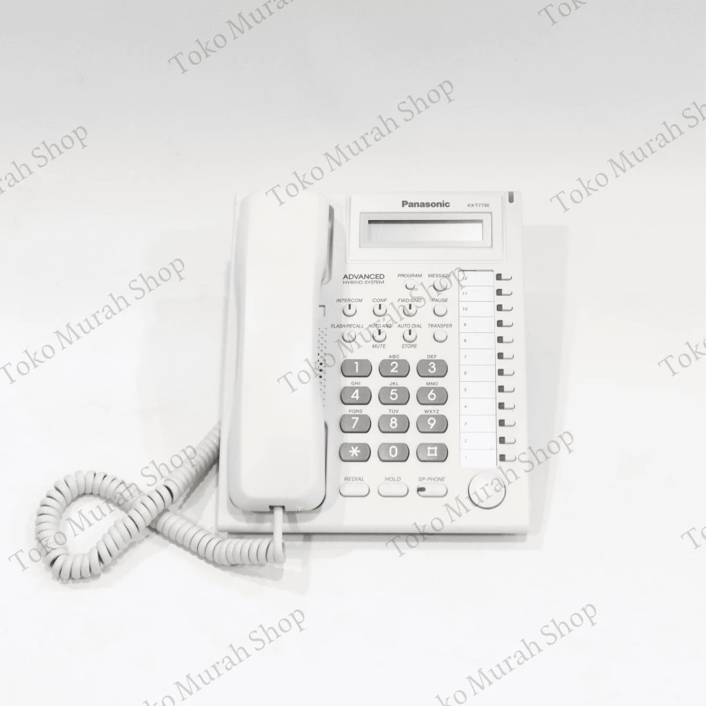 Jual Panasonic Telephone KX-T7730 Digital Proprietary | Shopee Indonesia