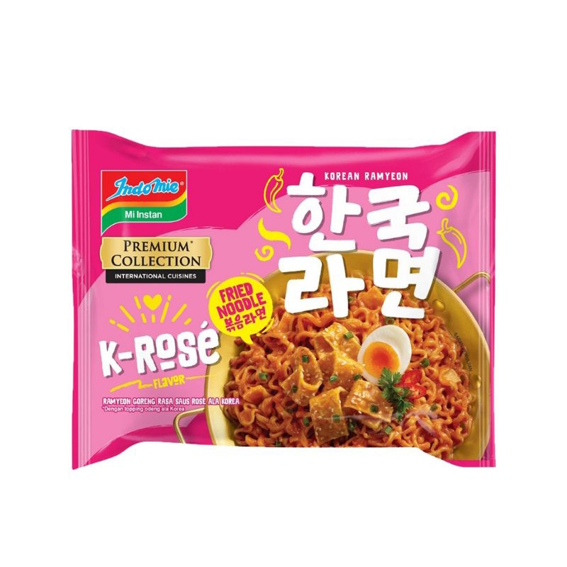 Jual Indomie Premium Collection Mie Instan Goreng Korean K-Rose 85gr ...