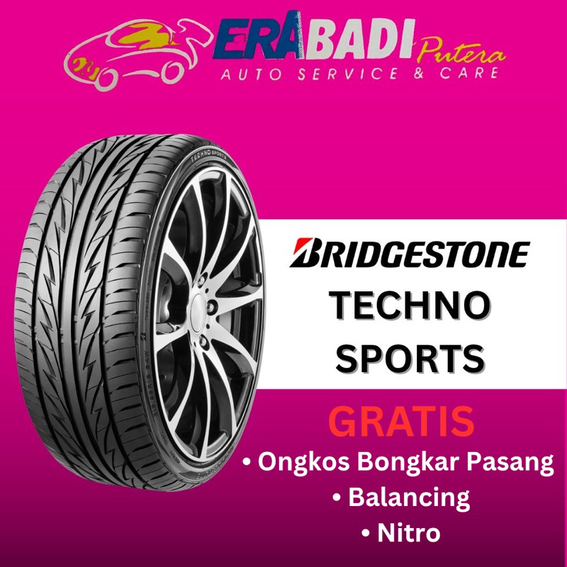 Jual Ban Mobil Xpander Civic 205 / 55 R16 Bridgestone Techno Sport | Shopee Indonesia