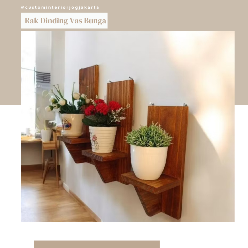 Jual Rak Dinding Fas Bunga Keren | Shopee Indonesia