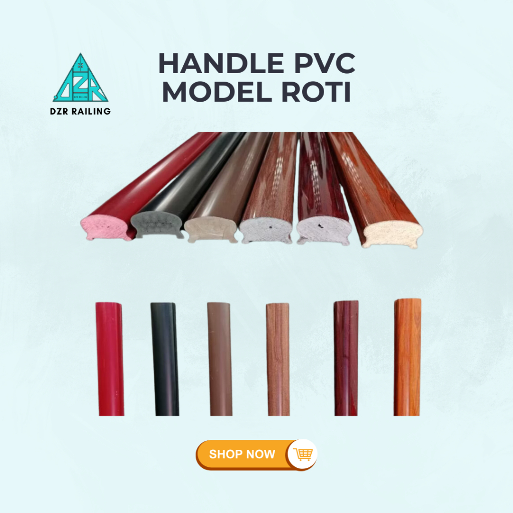 Jual HAND RAILING PVC / HANDLE TANGGA PVC / HANDRAIL PVC / HANDRAILING ...