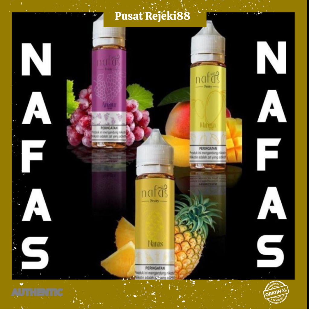 Jual Liquid Ejm Nafas Series Freebase 60ml Liquid 100% Original ...