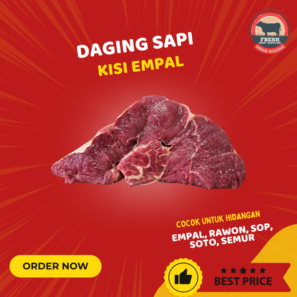 Jual Daging Sapi Sengkel / Kisi Empal HALAL | Shopee Indonesia