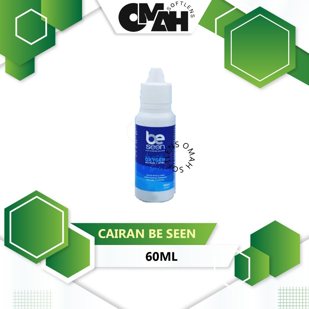 Jual Air Softlens Be Seen 60ml / Cairan Softlens Be Seen 60ml / Air ...