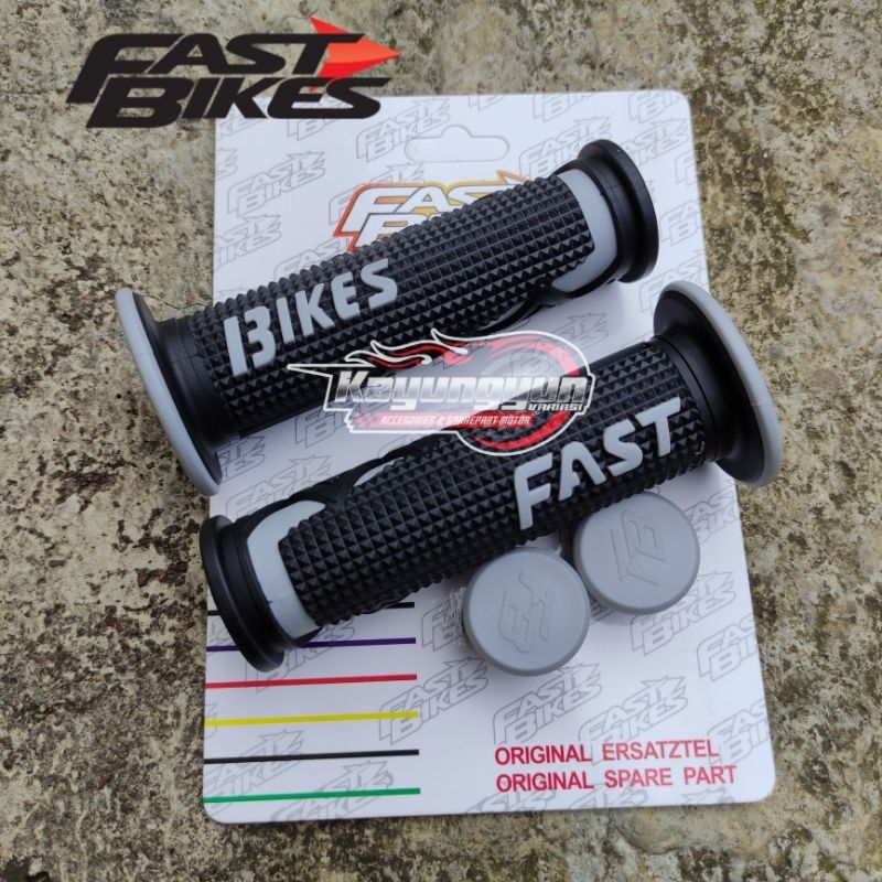 Jual HANDGRIP HANFAT GRIF MOTOR FAST BIKES MODEL HIU KATANA UNIVERSAL ...