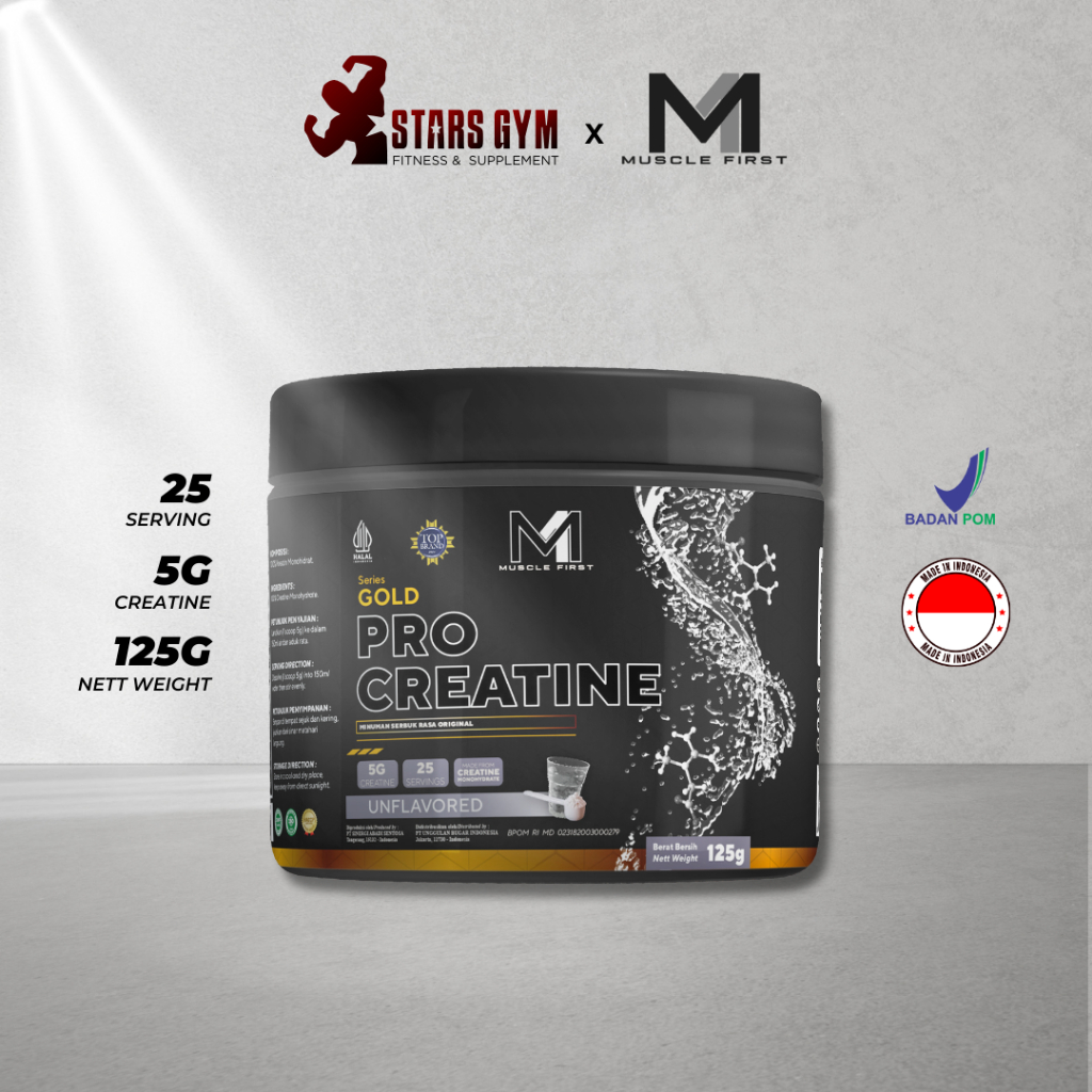 Jual M1 MUSCLE FIRST Pro Creatine 125 Gr Unflavored | Shopee Indonesia