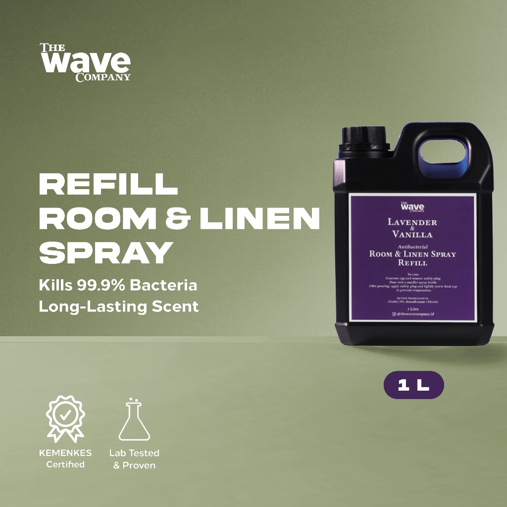 Jual The Wave Company - Refill Antibacterial Room & Linen Spray (1 ...