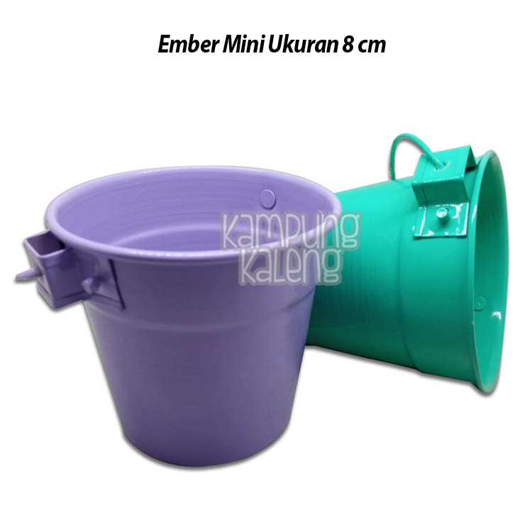 Jual Ember Mini alumunium Ukuran 8 cm | Shopee Indonesia