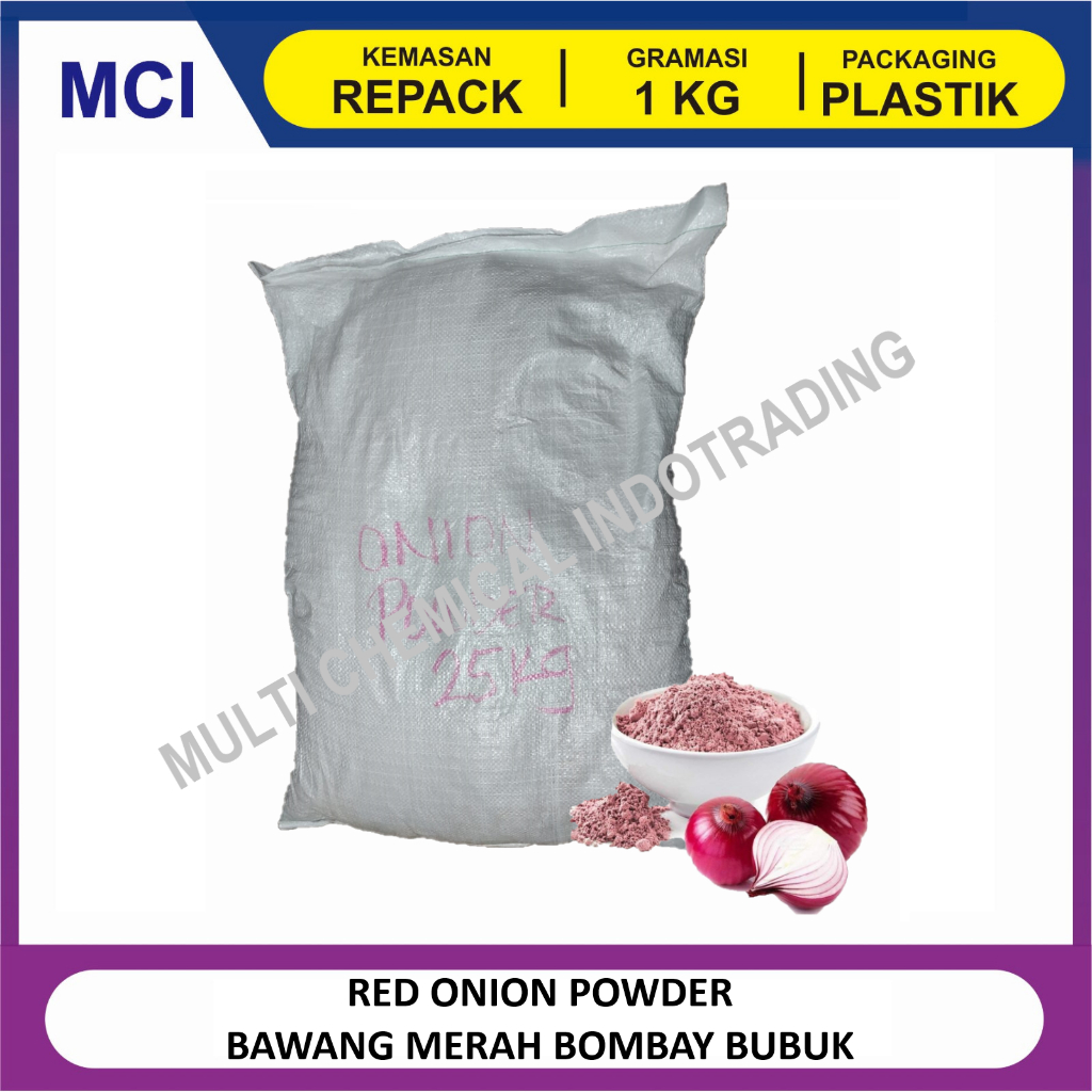 Jual BAWANG BOMBAY MERAH BUBUK / RED ONION POWDER / BAWANG BOMBAI BUBUK ...