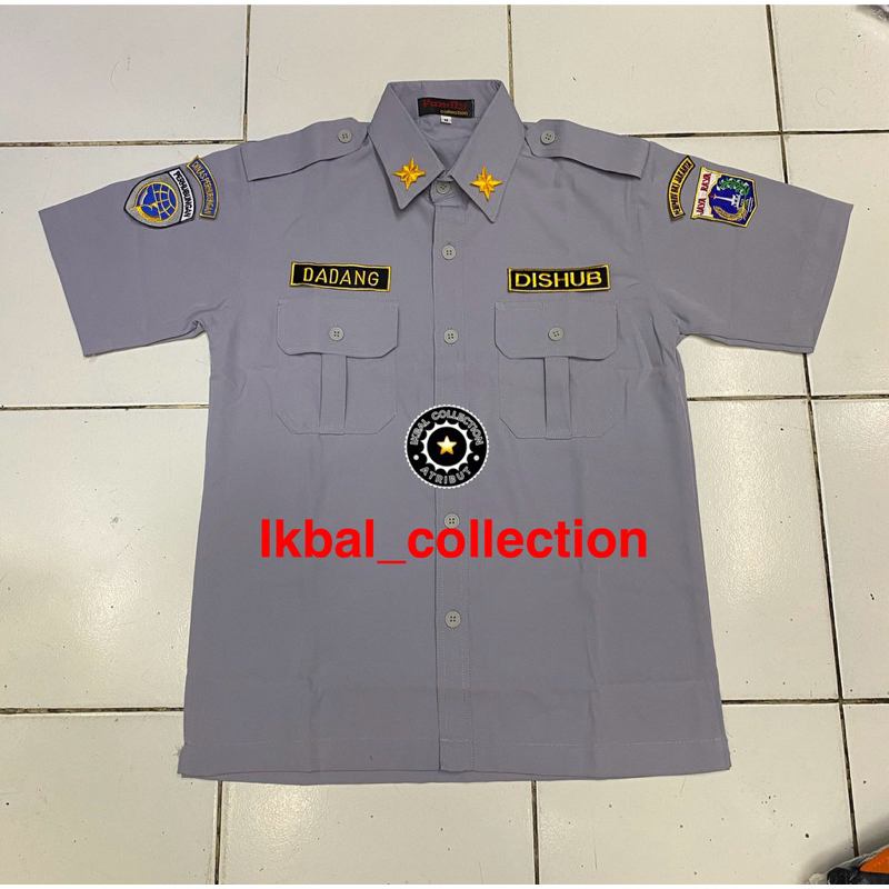 Jual SERAGAM PDH ABU DISHUB PRIA (BAHAN GODIOGO/TXSAS) BAJU ABU DISHUB ...