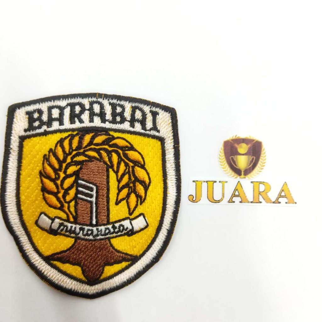 Jual logo BARABAI bordir/lambang barabai bordir/bed barabai/padge ...