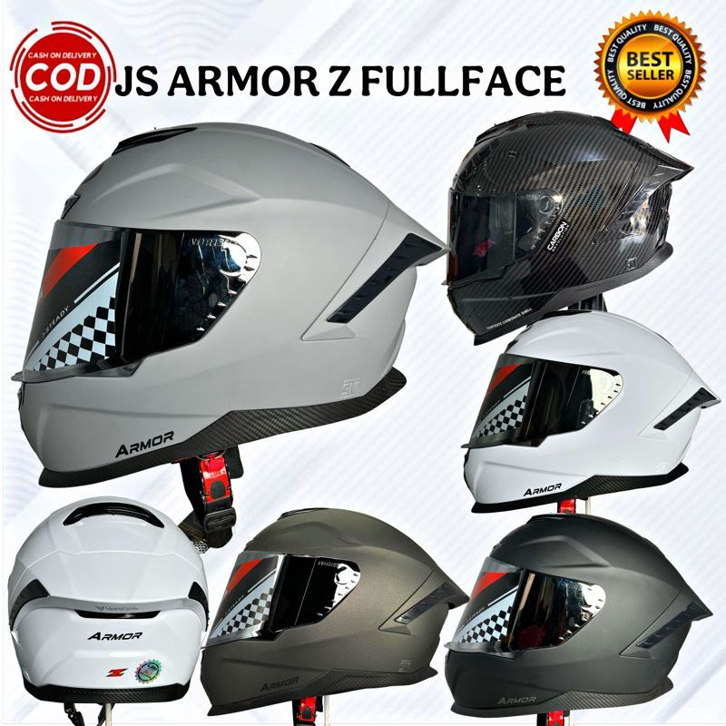 Jual Helm Fullface JS Sudah SNI/Helm Keren/Helm Fullface Pria/Helm ...