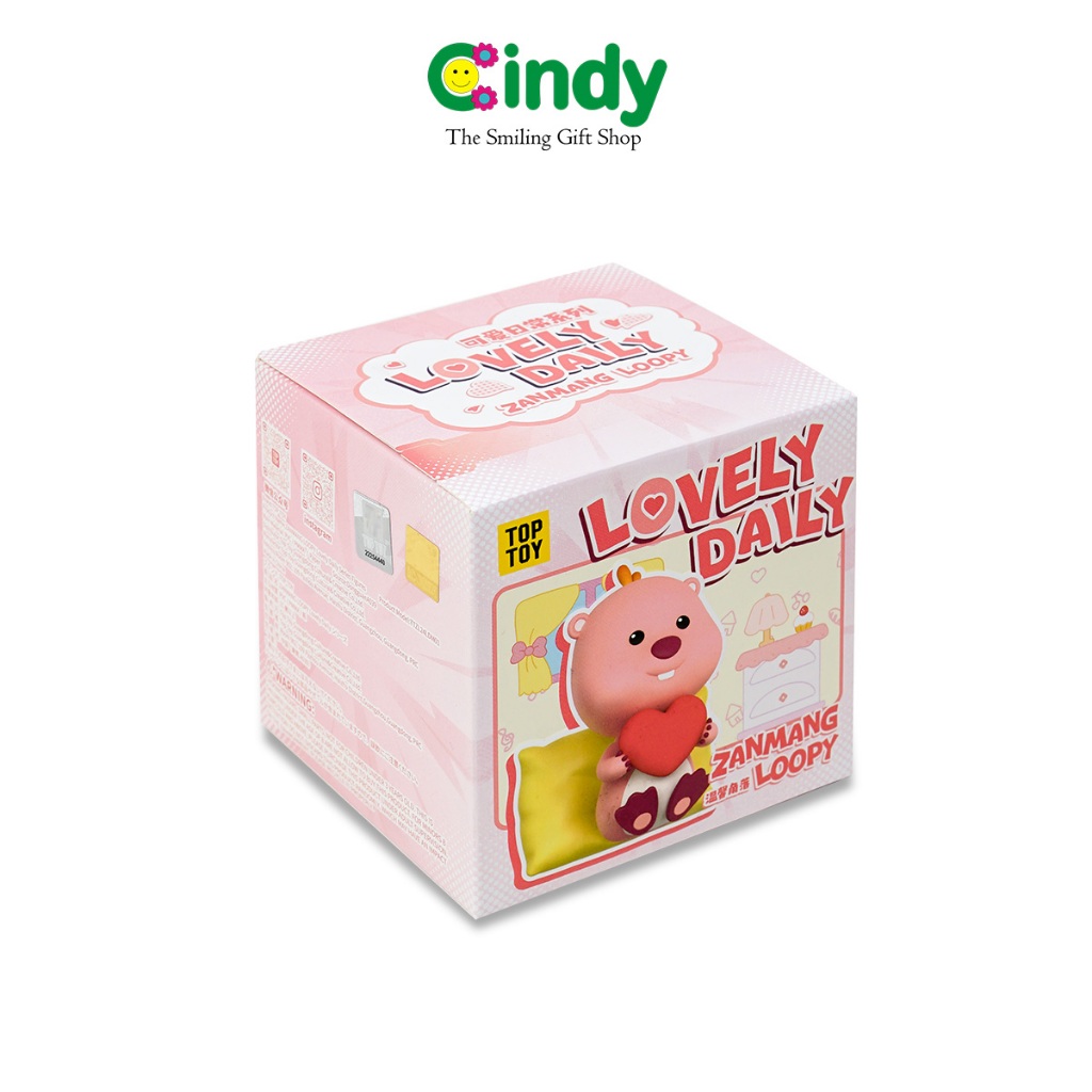 Jual CINDY Blind Box Figure Original Top Toy Zanmang Loopy Lovely Daily ...
