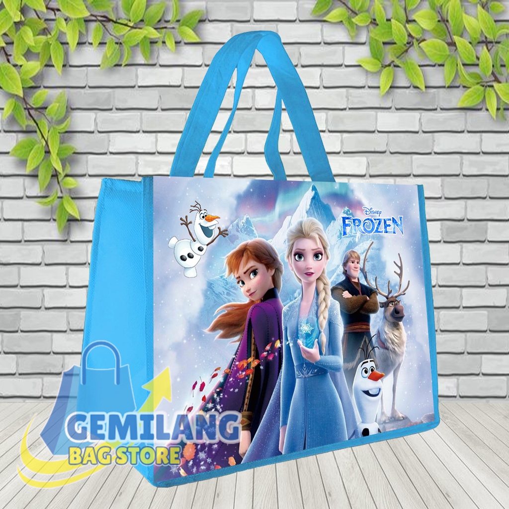 Jual READY STOK Tas Ulang Tahun Frozen / Tas Ultah Ukuran KFC Snack ...