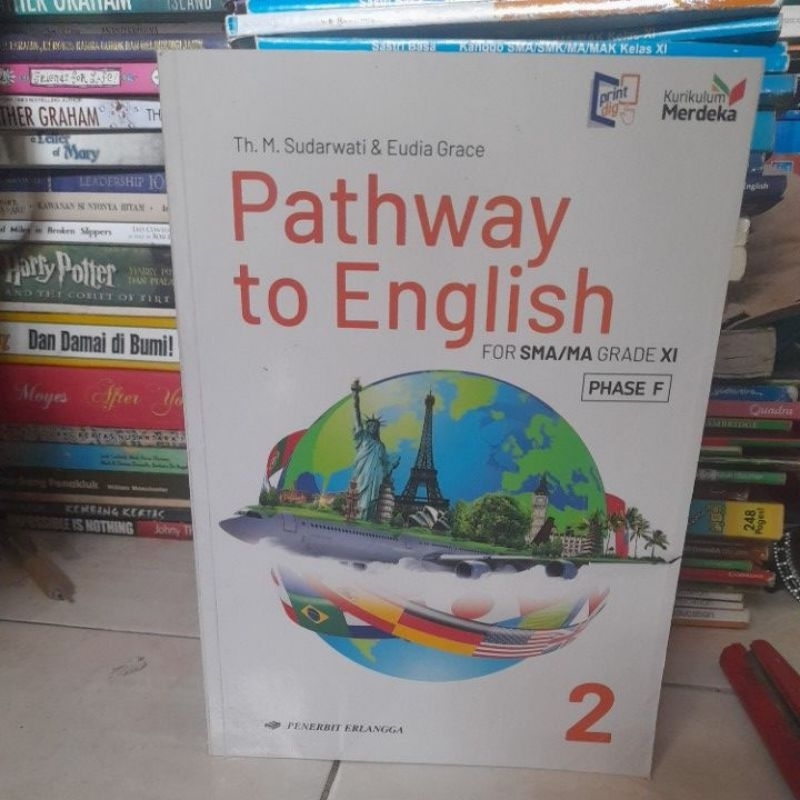 Jual BUKU PATHWAY TO ENGLISH UNTUK SMA KELAS 2/11 KURIKULUM MERDEKA/KUMER/ERLANGGA | Shopee ...
