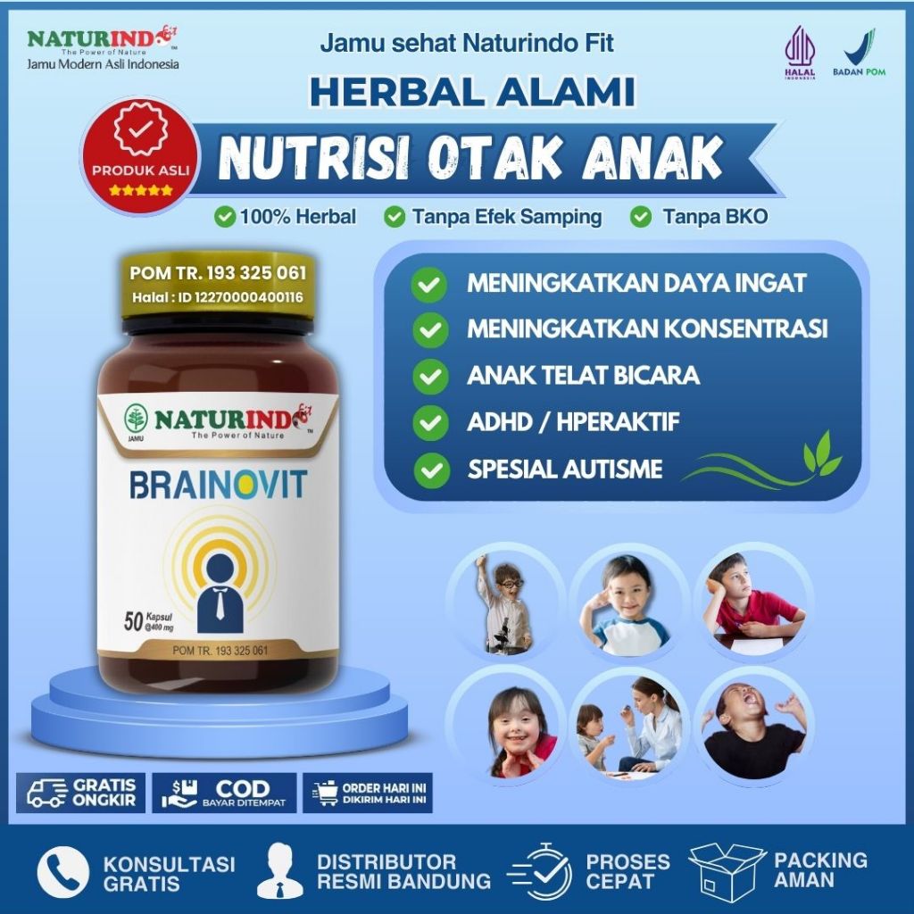 Jual Nutrisi Otak Anak Untuk Daya Ingat Konsentrasi Autis Speak Delay ...