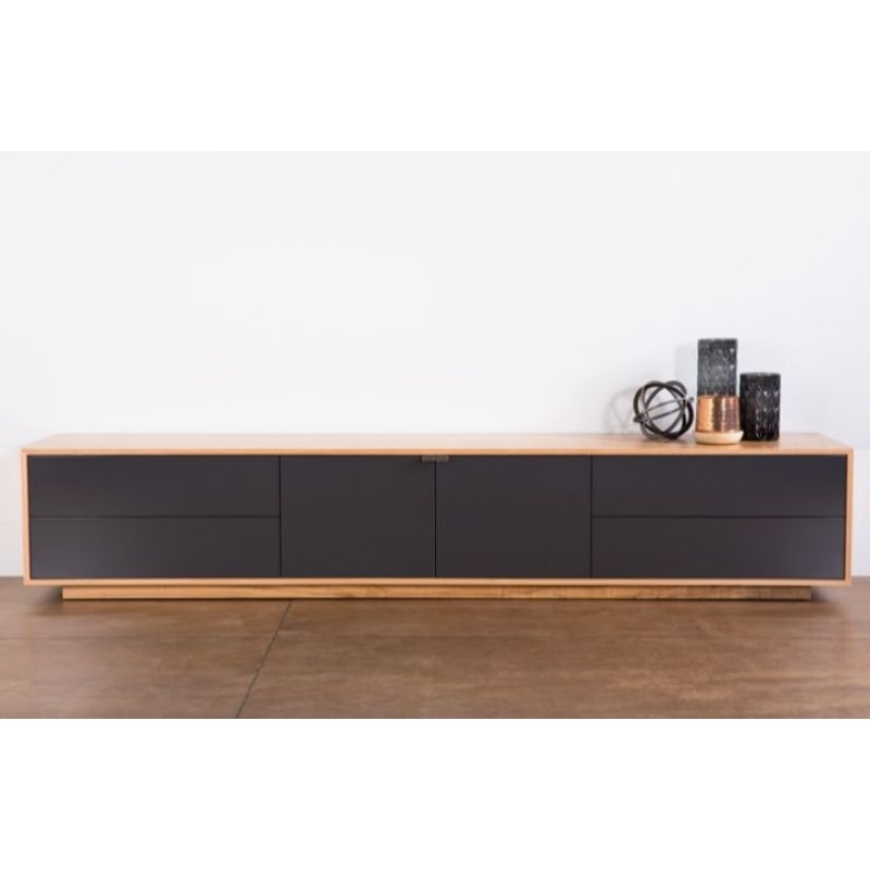 Jual meja tv minimalis lantai kayu multiplek plywood | Shopee Indonesia