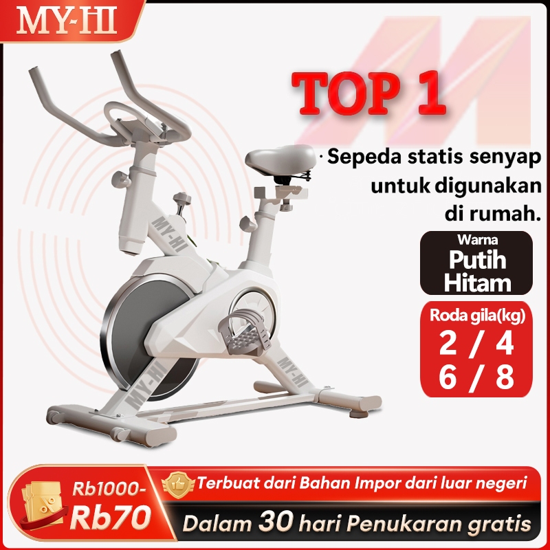 Jual MY-HI Sepeda statis Spinning Bike Tes Detak Jantung Sepeda ...