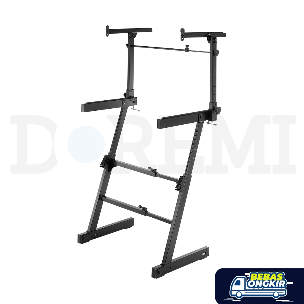 Jual Hercules Keyboard Stand Double KS 410B / KS410B / KS 410 B / KS ...