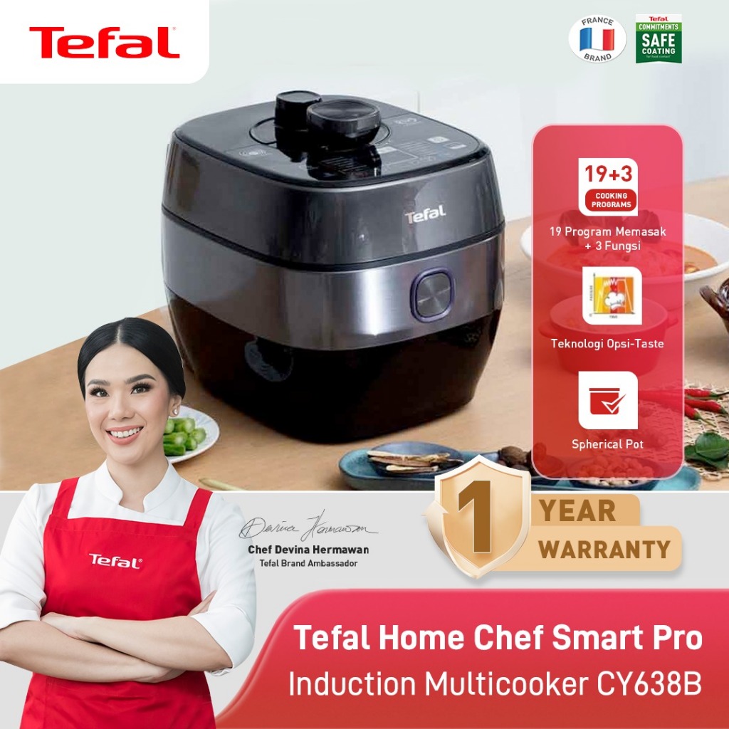 Jual Tefal Multicooker Electric 5 Liter CY638 / Presto Listrik EPC Home ...