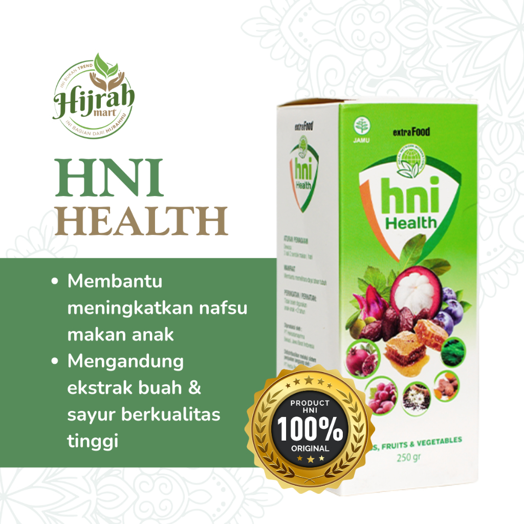Jual [HNI] HNI HEALTH - Extrafood - Extrak Sari Buah dan Sayur Vitamin ...