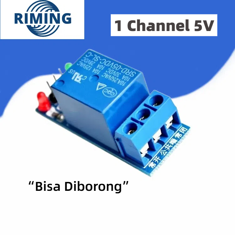 Jual Relay Module 1 Channel 5V With Optocoupler (Arduino compatible ...