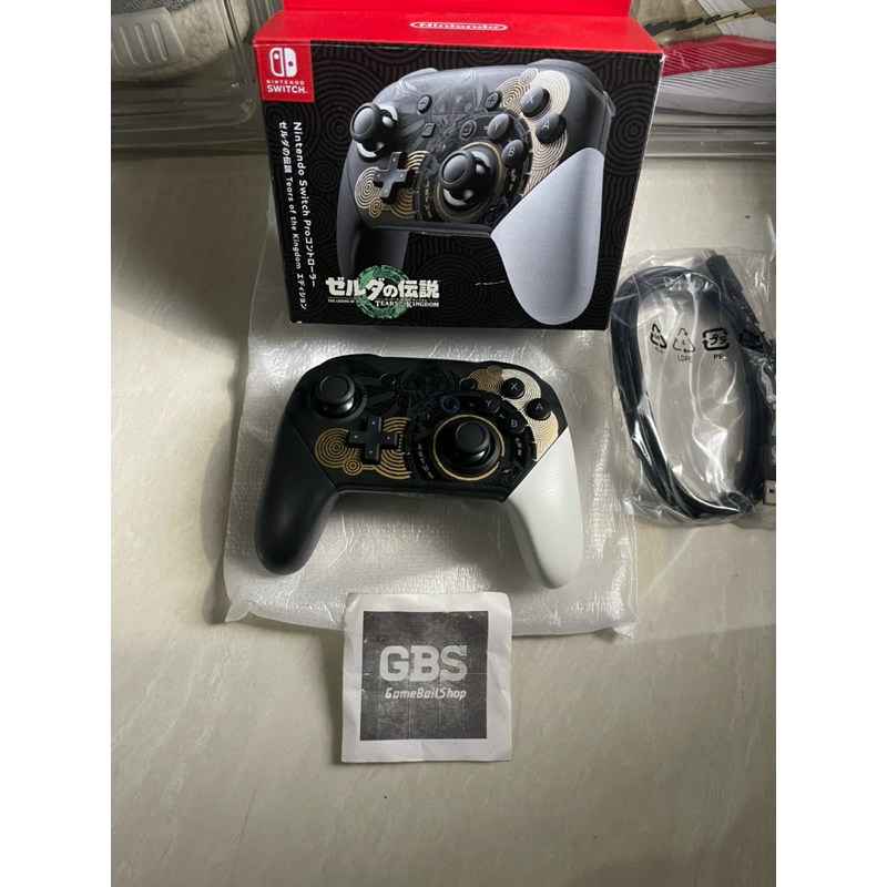 Jual Nintendo Switch Aksesoris Pro Controller Pro Con Zelda Tears of ...