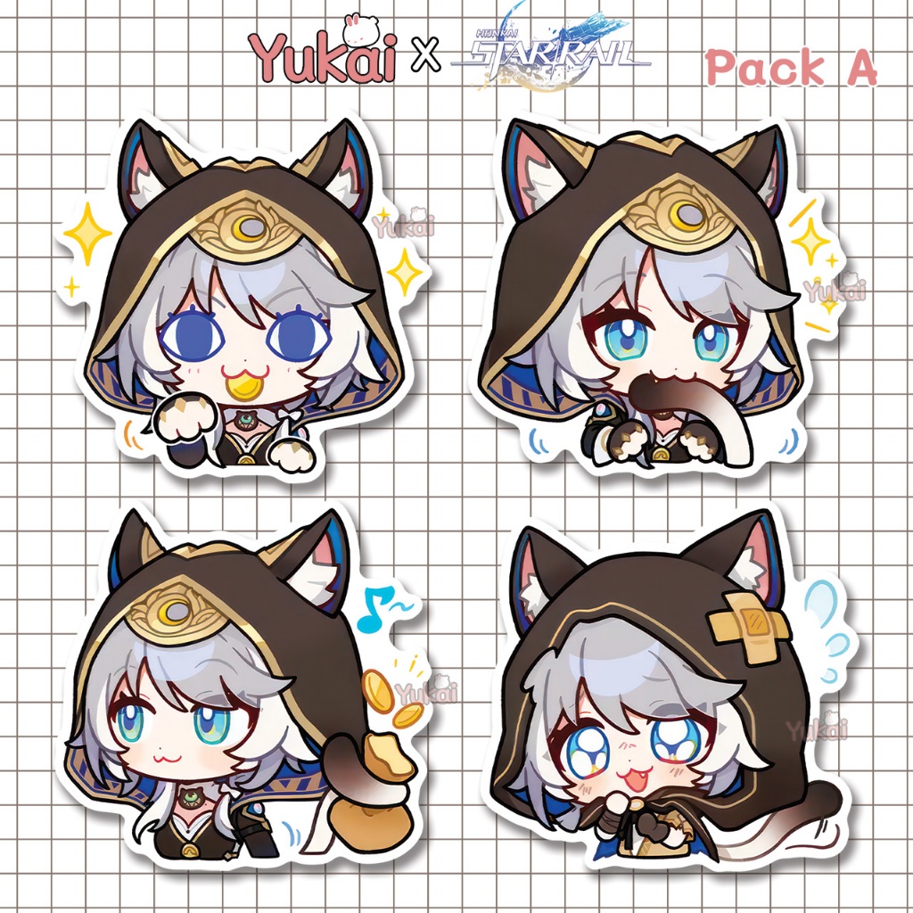 Jual Stiker Cipher Honkai Star Rail (HSR) Premium - Sticker Pack Anime ...