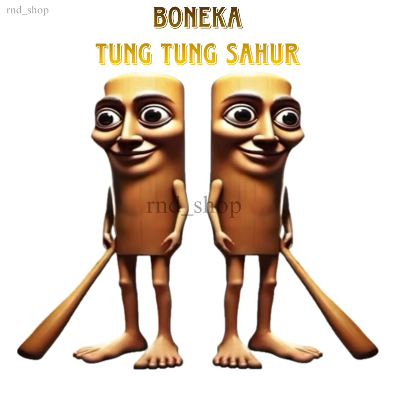 Jual BONEKA TUNG-TUNG SAHUR / TUNG TUNG SAHUR / GAME TUNG-TUNG SAHUR ...