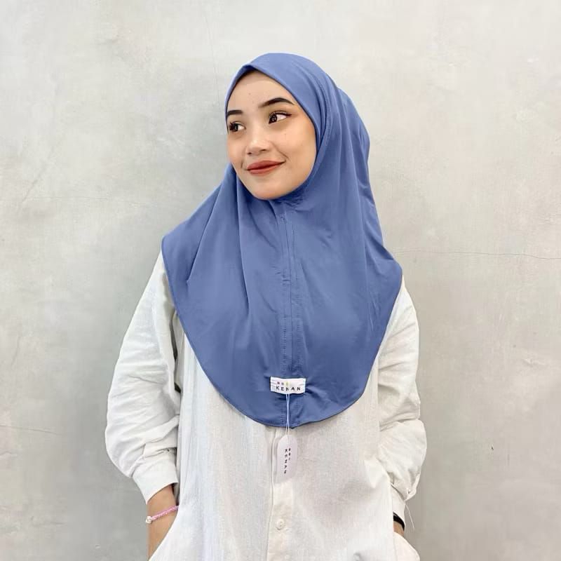 Jual KENAN Hawa Instan Hijab Daily Bergo Nonpad Size M | Shopee Indonesia