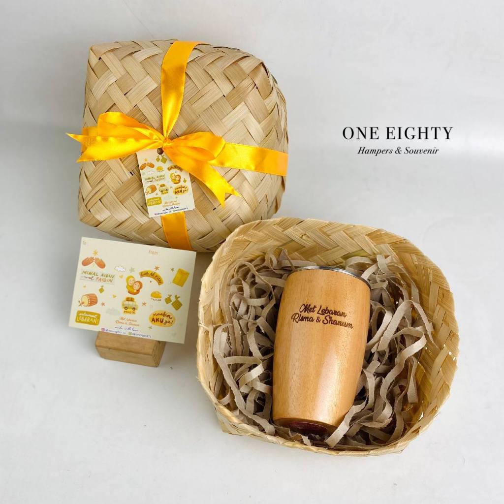 Jual HAMPERS KAYU AESTHETIC UNIK UNTUK ACARA LEBARAN HADIAH PERNIKAHAN ...